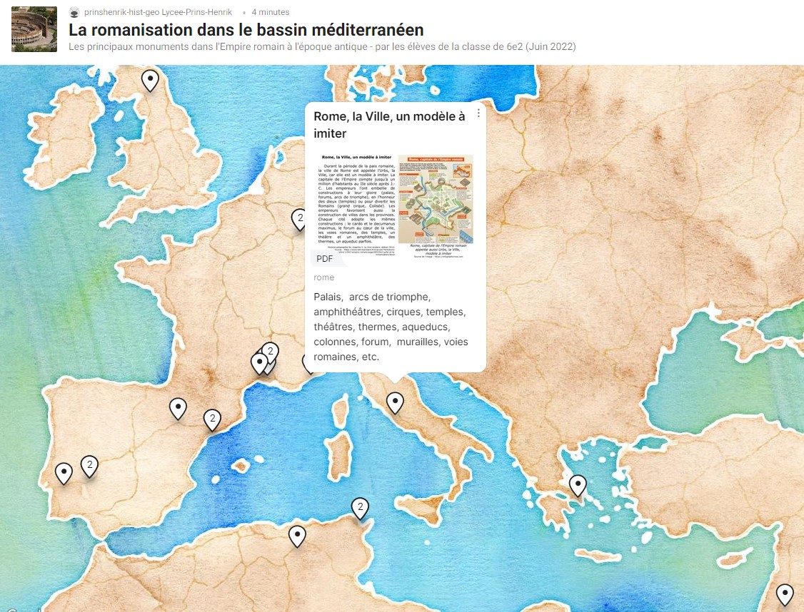 LA ROMANISATION - Lycée Francais Prins Henrik