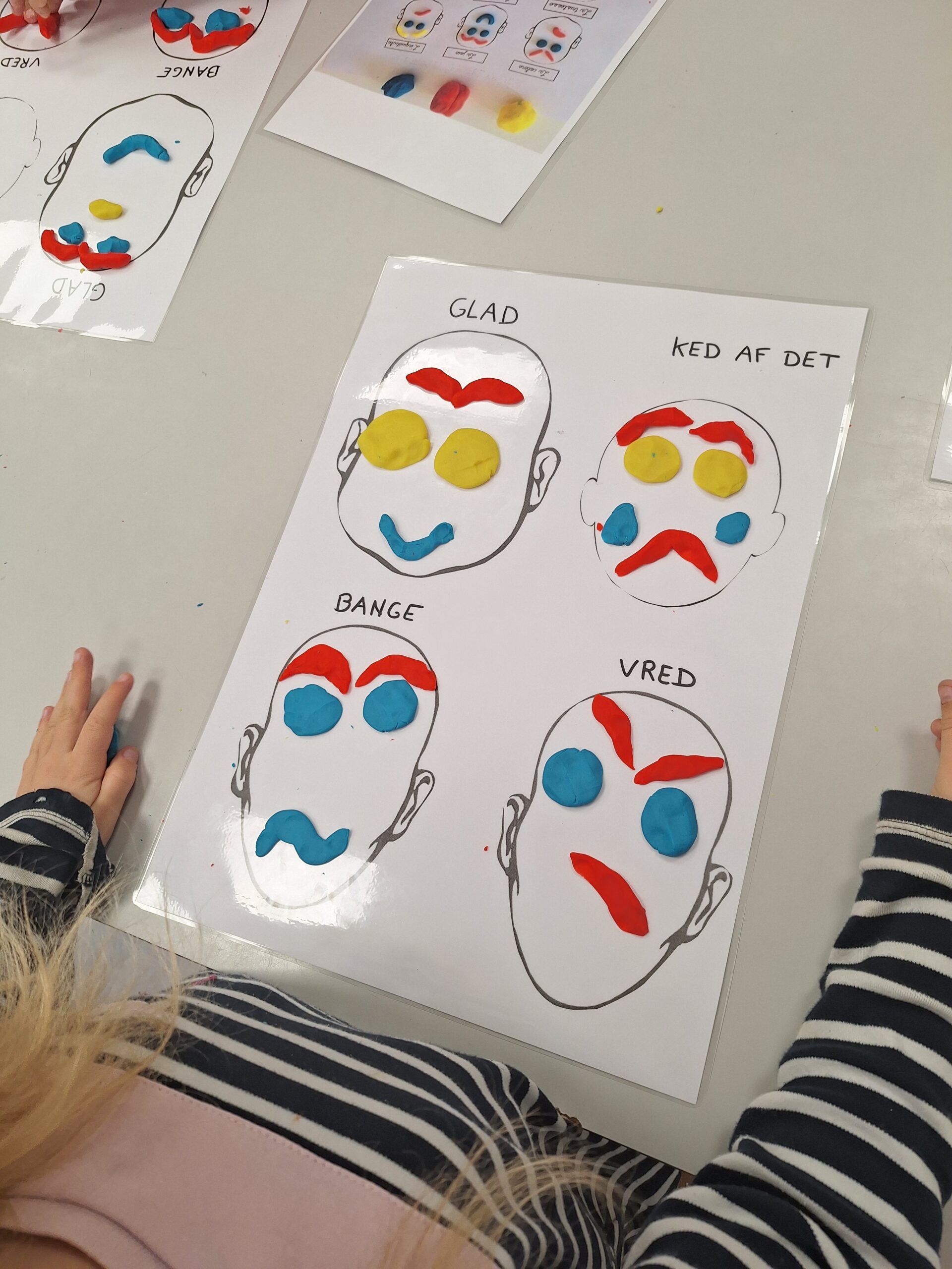 EMOTIONS EN PÂTE À MODELER - Lycée Francais Prins Henrik